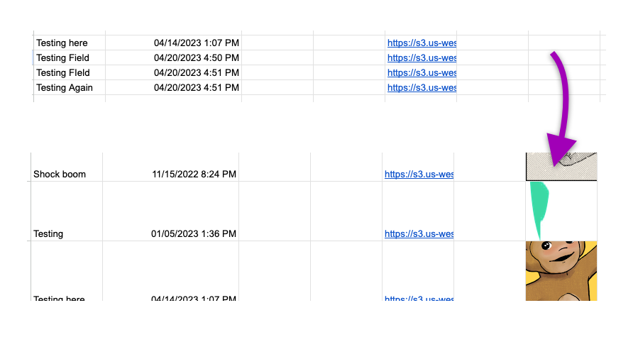 Embedding images in Google Sheets